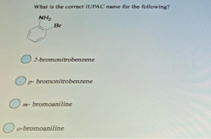 Solved What is the correct IUPAC name for the following? NH | Chegg.com