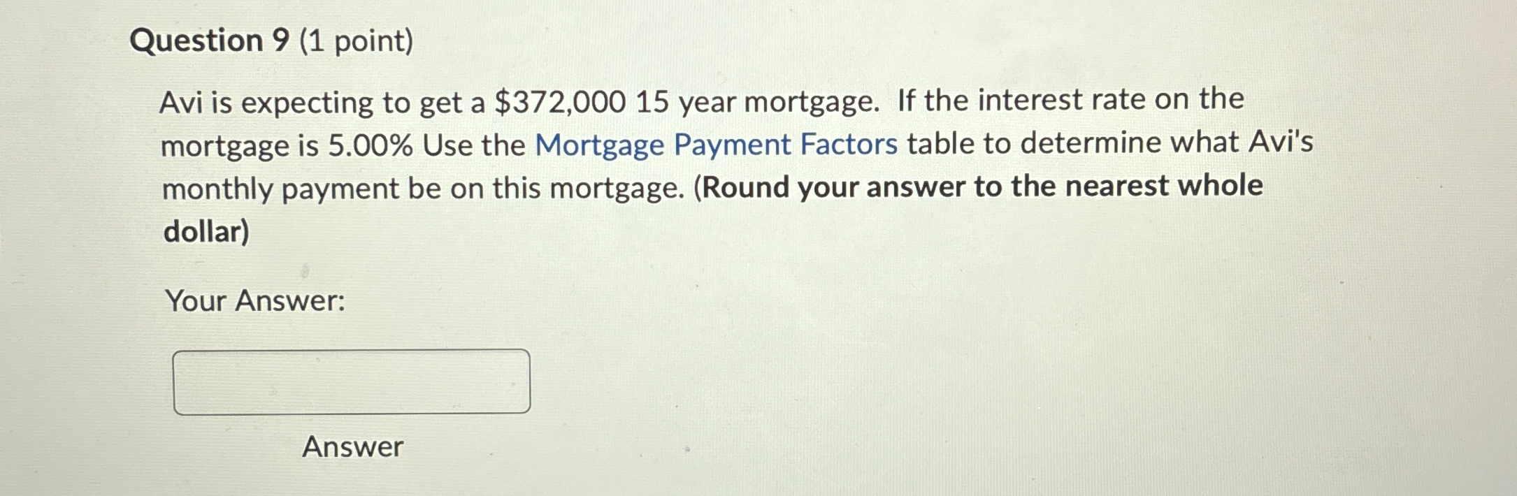 Solved Question 9 (1 ﻿point)Avi is expecting to get a | Chegg.com