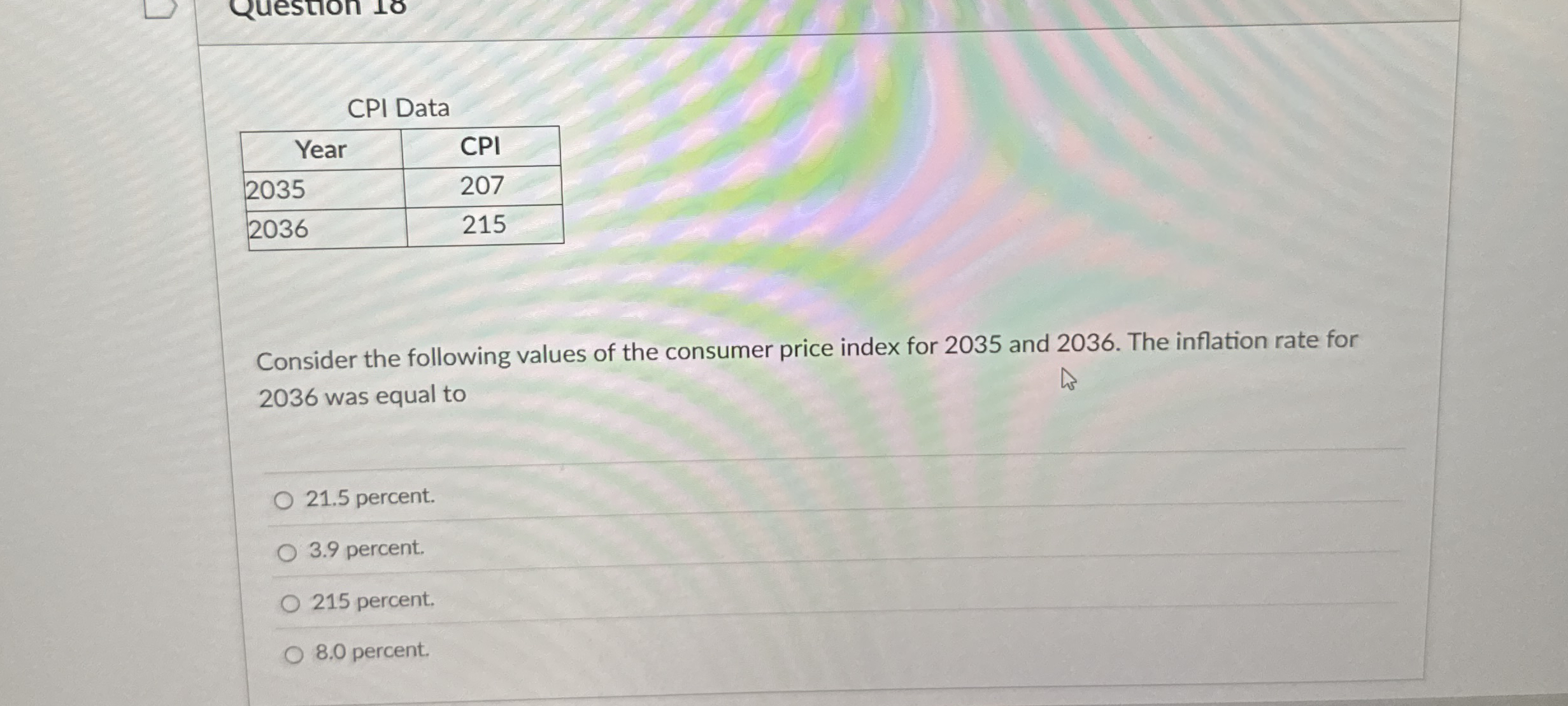 Solved CPI | Chegg.com
