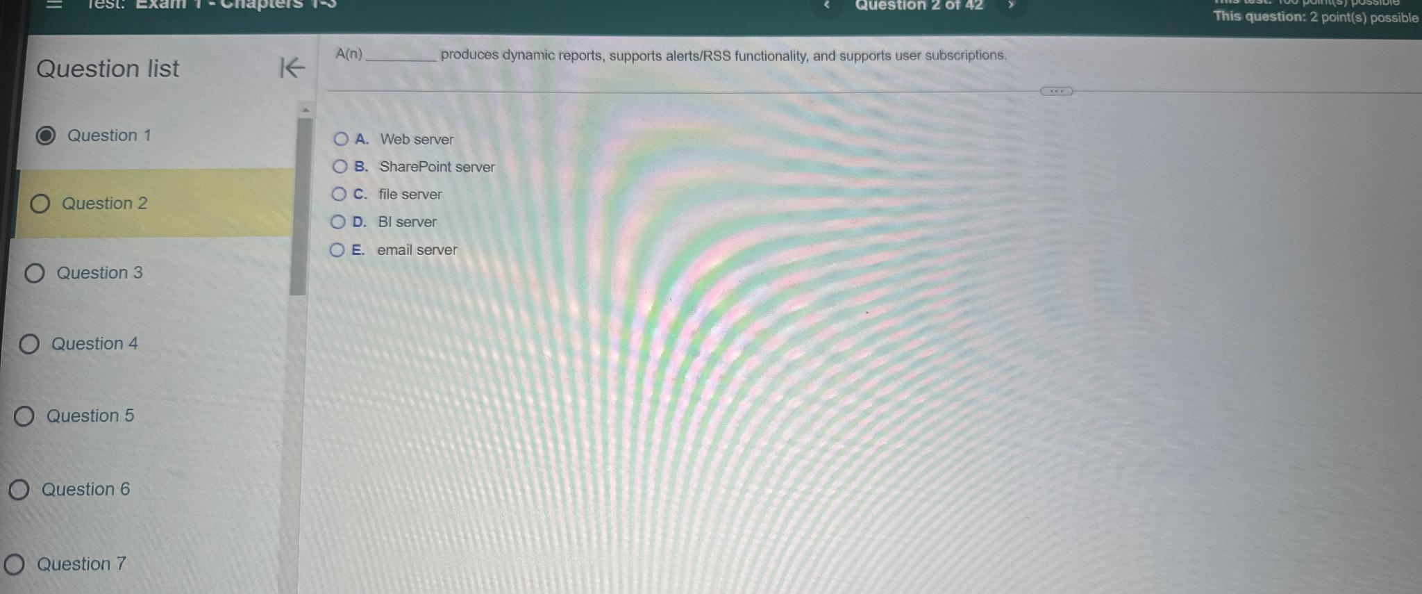 Solved Question listQuestion 1Question 2Question 3Question | Chegg.com Solved Question listQuestion 1Question 2Question 3Question | Chegg.com