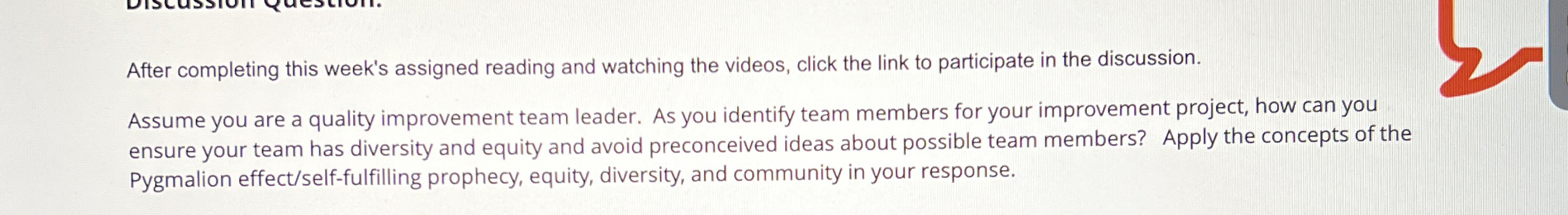 Solved After completing this week's assigned reading and | Chegg.com