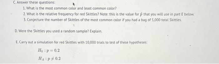 (1)) yes, your twelly cant tell till you bey and | Chegg.com