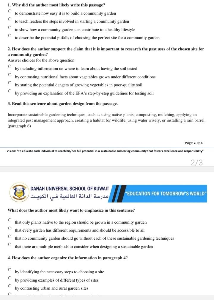 Solved Why did the author most likely write this passage?to | Chegg.com