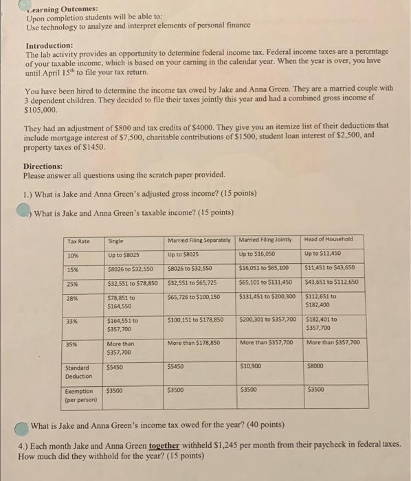 Solved How did you find the answer for numbers 1 & 2? | Chegg.com
