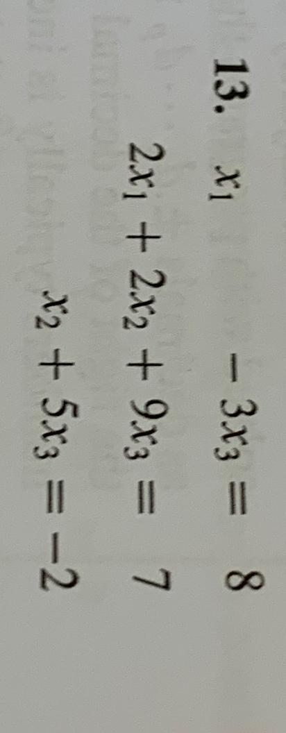 Solved Solve the systems in Exercises | Chegg.com