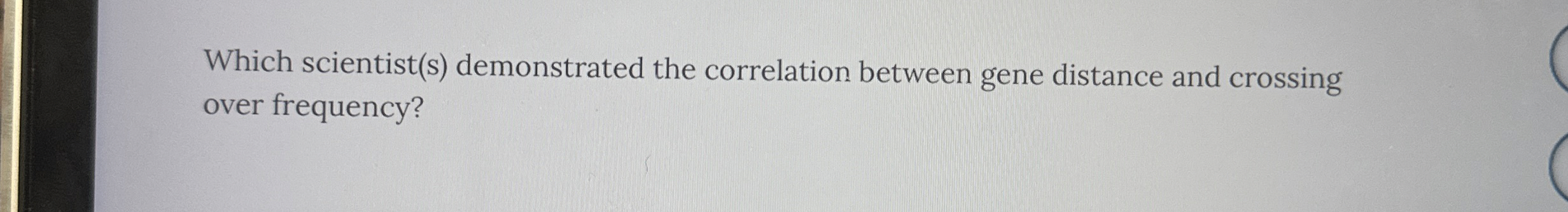 Solved Which scientist(s) ﻿demonstrated the correlation | Chegg.com