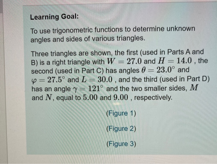 Solved Part D - Finding the length of side Z of the third | Chegg.com
