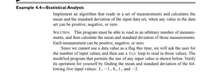 Solved Example 4.6—Fitting a Line to a Set of Noisy | Chegg.com
