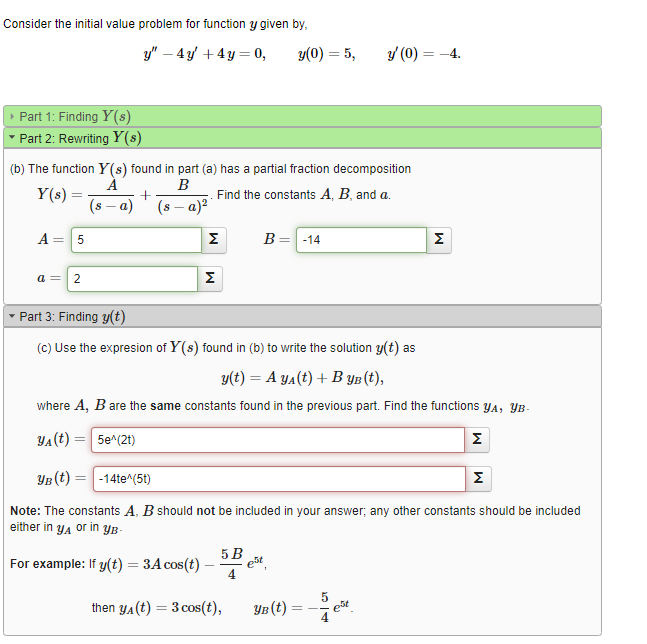 Solved Consider the initial value problem for function y | Chegg.com