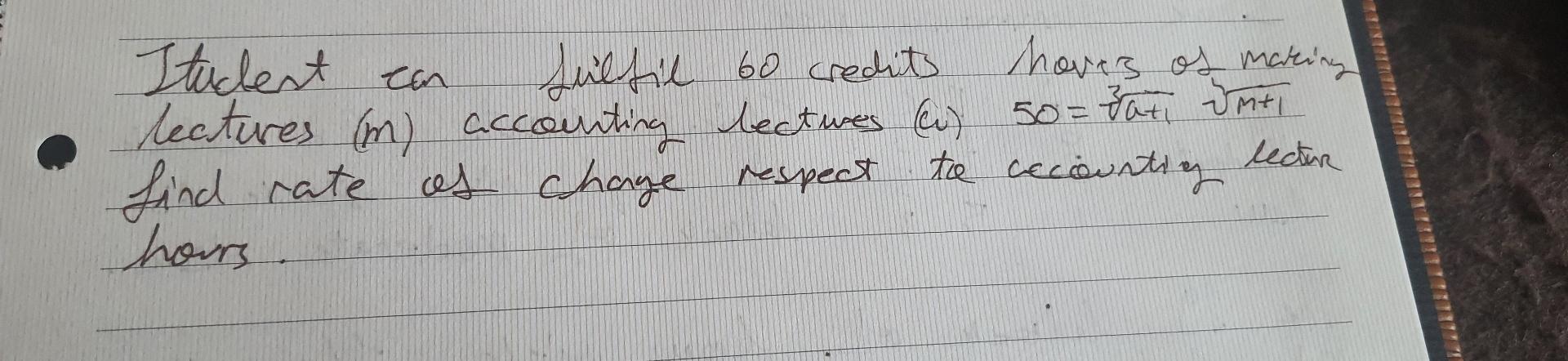 Solved student ean fulflil 60 ﻿credits hours of making | Chegg.com