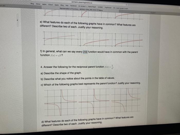 Solved f) In general, what can we say every child function | Chegg.com