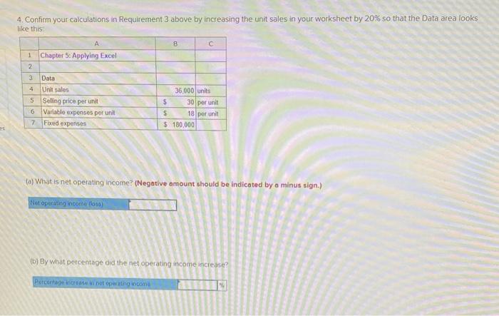 Solved 2. Change all of the numbers in the data area of your | Chegg.com