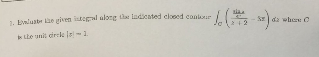 Solved Evaluate the given integral along the indicated | Chegg.com