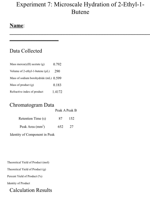 Solved Calculate the theoretical yield of product for | Chegg.com