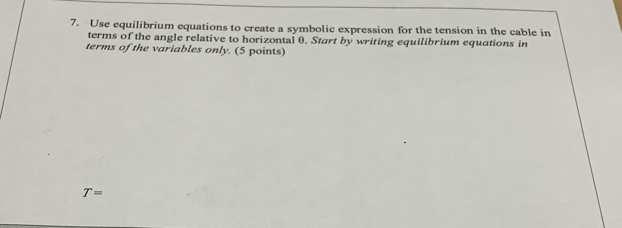 Solved Use equilibrium equations to create a symbolic | Chegg.com
