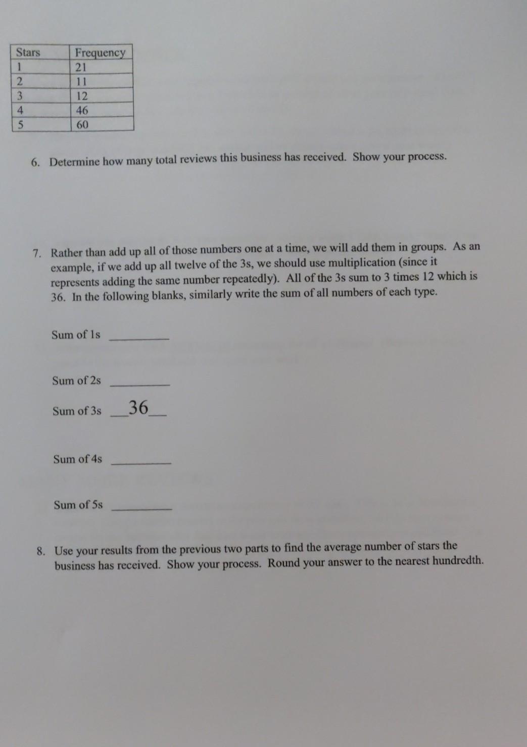Solved A Review of Averaging Formulas Math 1010 Intermediate | Chegg.com