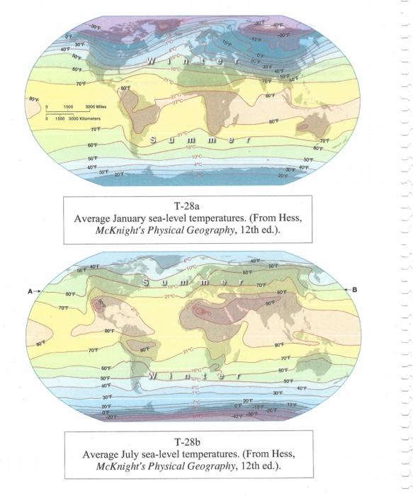 Ocean Currents Assignment Find the following currents | Chegg.com