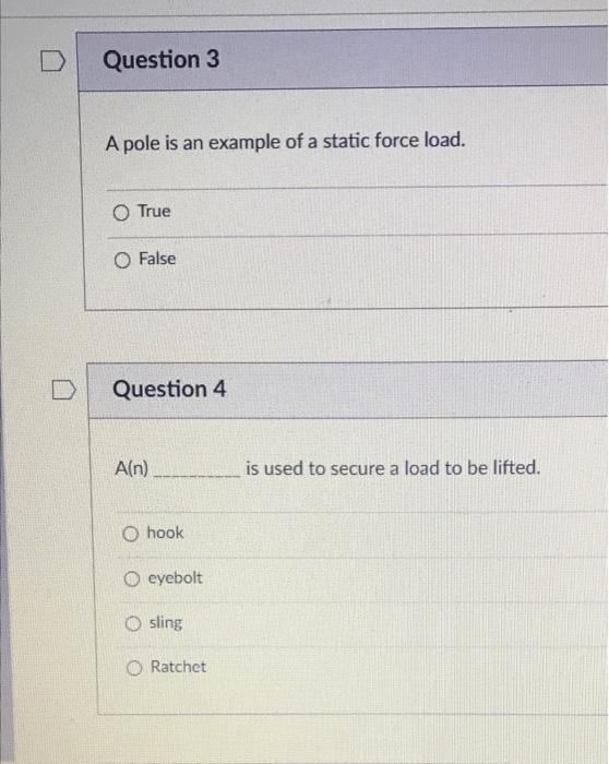 Solved D Question 1 A is an example of a symmetrical load. | Chegg.com