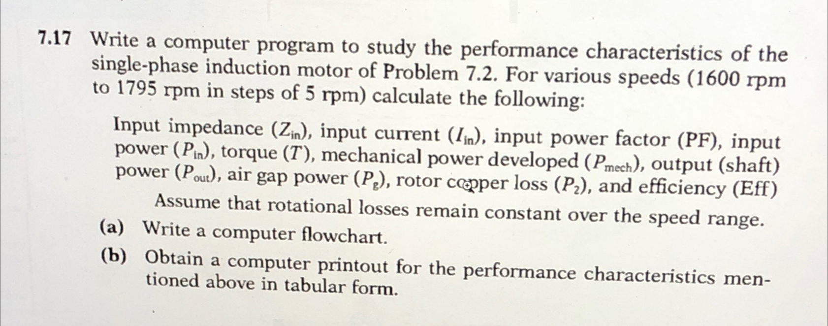 Solved 7.17 ﻿Write a computer program to study the | Chegg.com