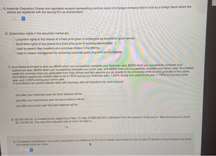 Solved 1) Continuous markets differ from call markets in | Chegg.com