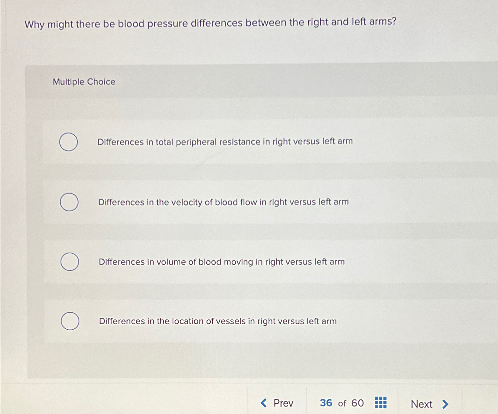 Solved Why might there be blood pressure differences between | Chegg.com Solved Why might there be blood pressure differences between | Chegg.com