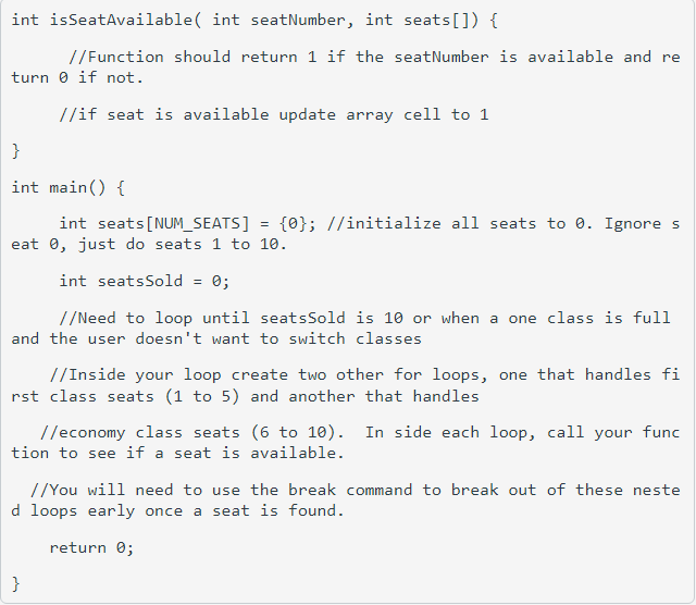 Solved Use this template.c Download this template.cto write | Chegg.com