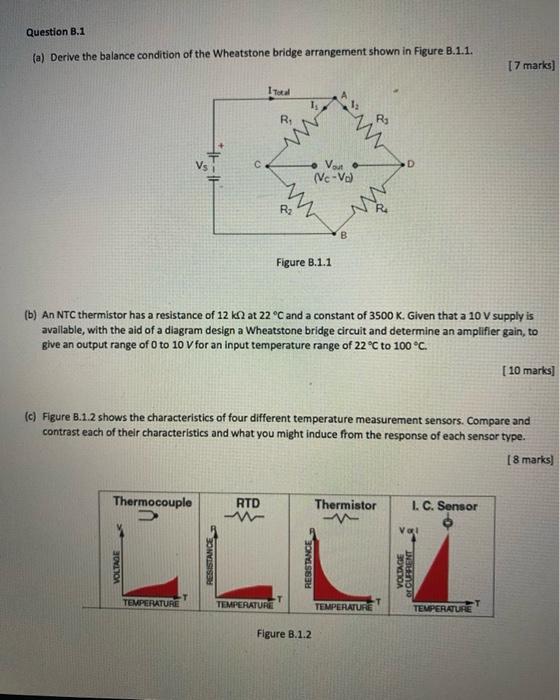 Solved Question B.1 (a) Derive the balance condition of the | Chegg.com