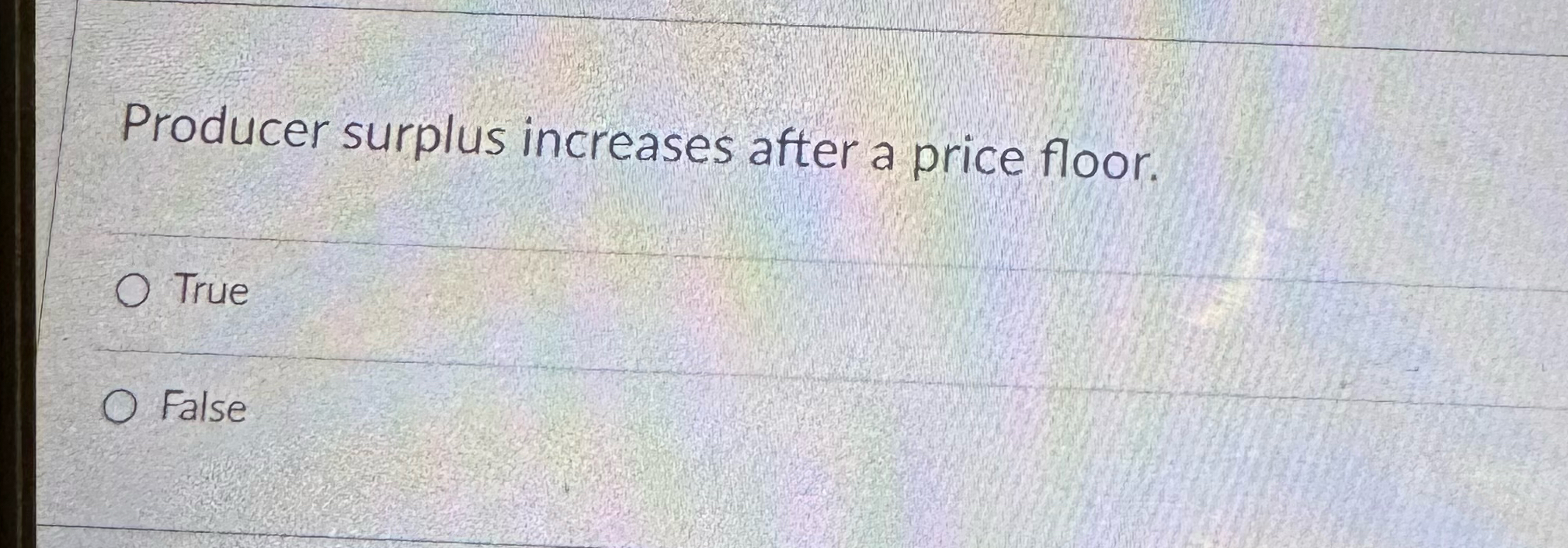 Solved Producer surplus increases after a price | Chegg.com