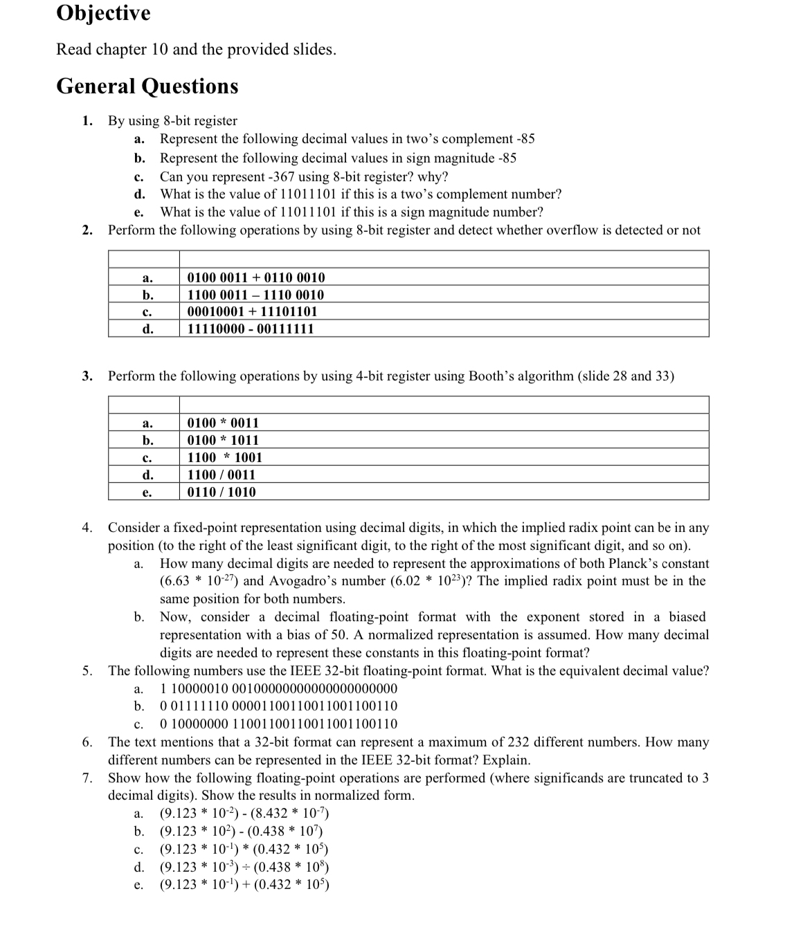 Solved ObjectiveRead chapter 10 ﻿and the provided | Chegg.com
