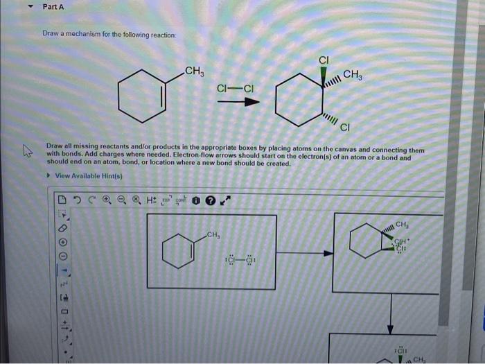 Solved Draw a mechanism for the following reaction: Draw all | Chegg.com