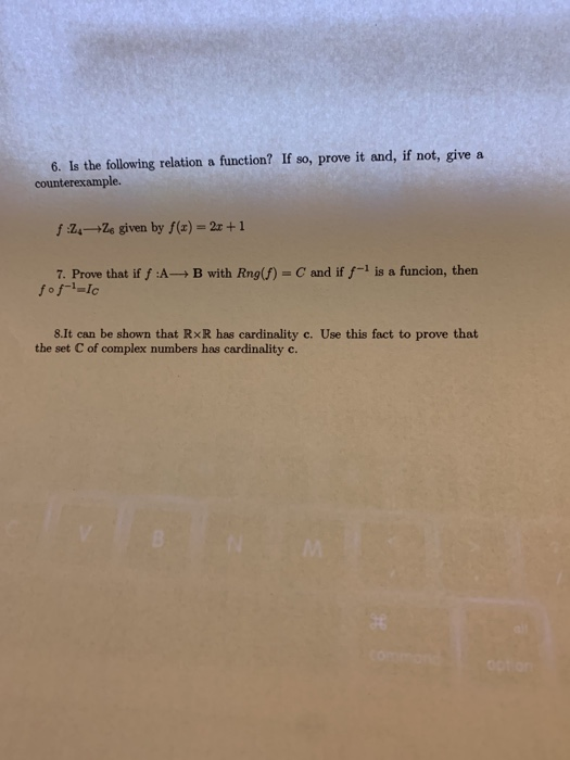 Solved You can use any theorem, proposition, lemma or | Chegg.com
