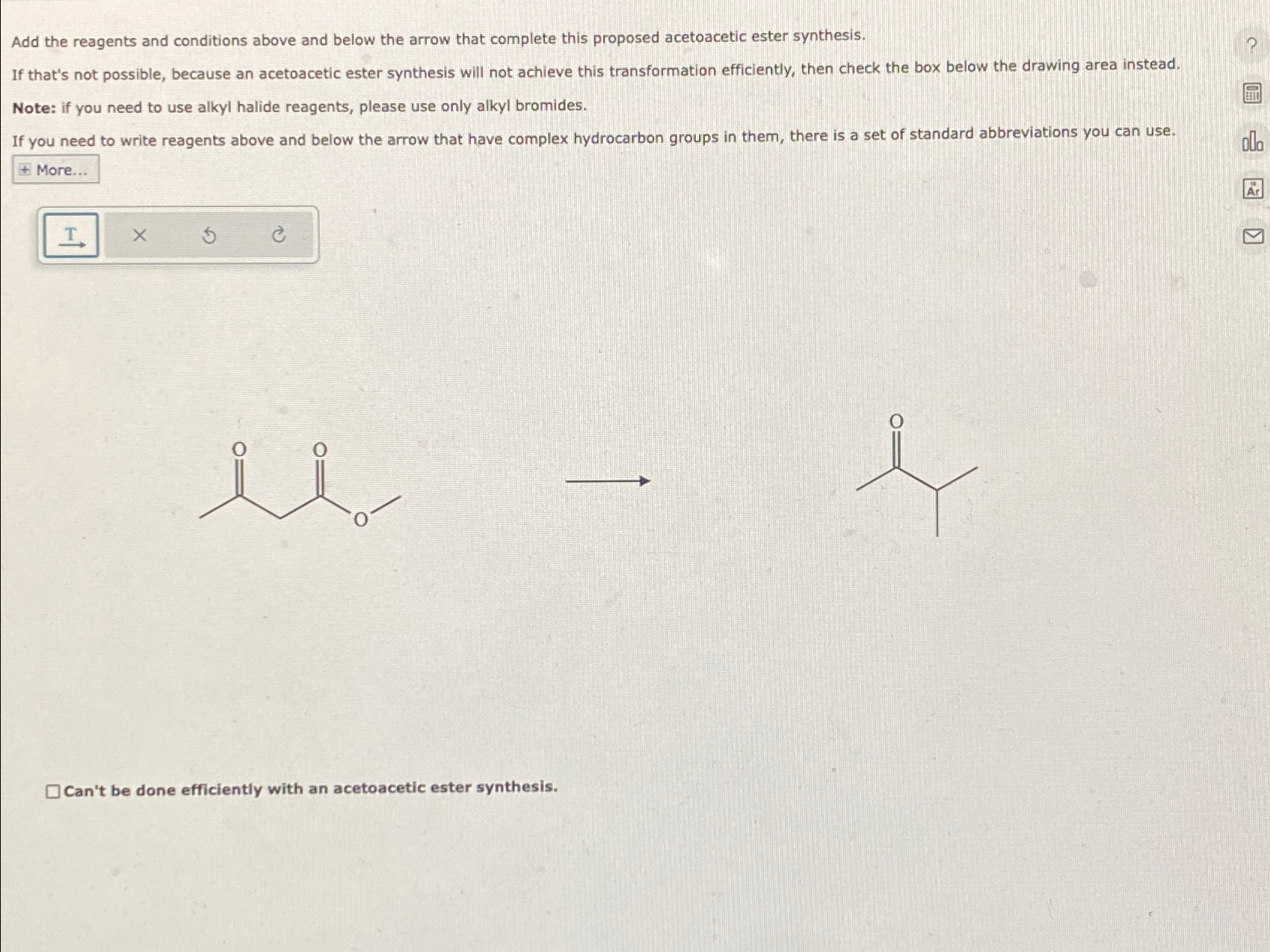 Solved Add the reagents and conditions above and below the | Chegg.com