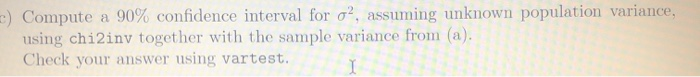 Solved 3. Use normrnd to simulate a sample of size 32 from a | Chegg.com