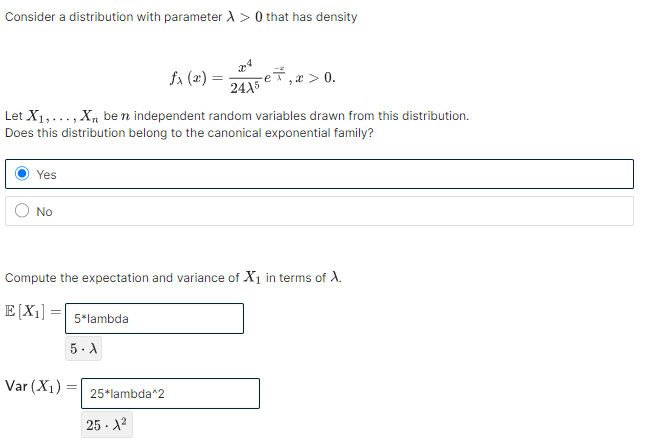Solved Compute the maximum likelihood estimate hat(λ)MLE | Chegg.com
