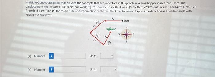 Solved Multiple Concept Example 9 deals with the concepts | Chegg.com