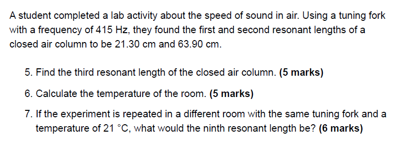 Solved A student completed a lab activity about the speed of | Chegg.com