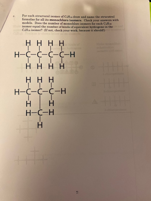 Solved 6. The Butane Molecule: The following structures | Chegg.com