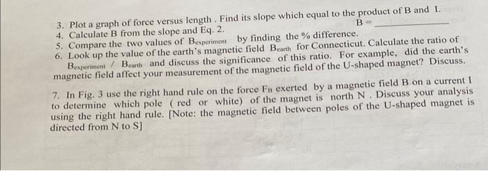 3. Plot a graph of force versus length. Find its | Chegg.com