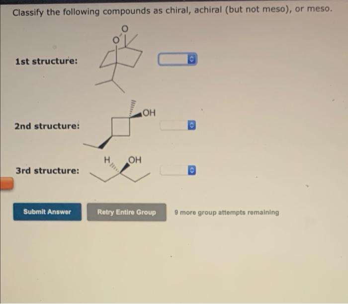Solved С a b Identify each of the above structures as either | Chegg.com