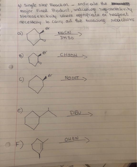 Solved 8. Mechanism Question - Determine whether each & the | Chegg.com