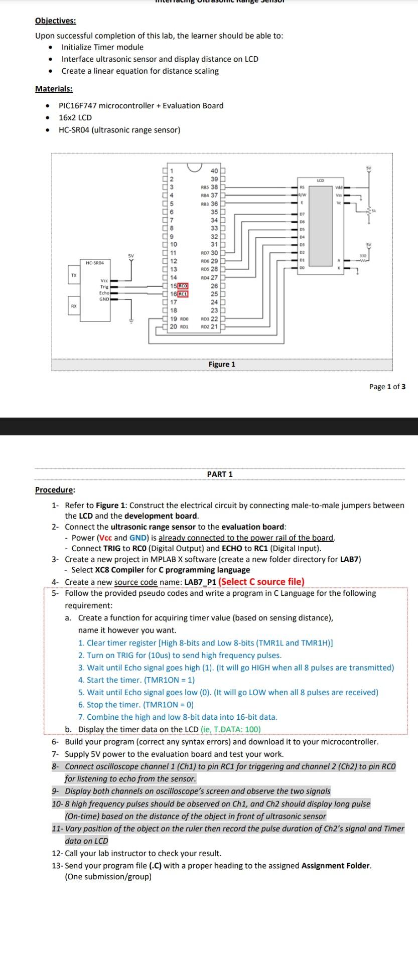 Solved Objectives: Upon successful completion of this lab, | Chegg.com