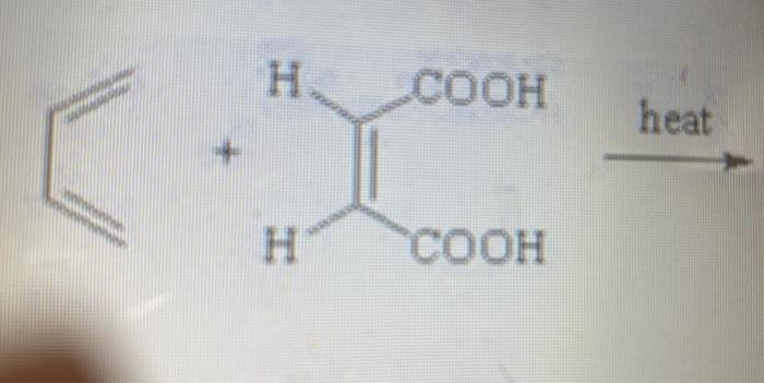 Solved Н COOH heat H COOH | Chegg.com