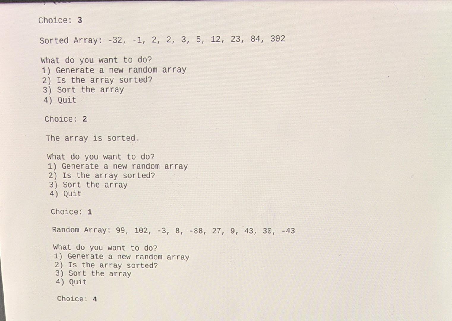 Solved Dverview: Arrays are great, but just archiving data | Chegg.com