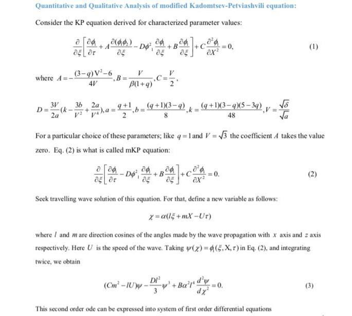 Solved Quantitative and Qualitative Analysis of modified | Chegg.com