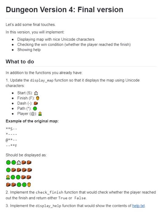 Solved Let's add some final touches. In this version, you | Chegg.com