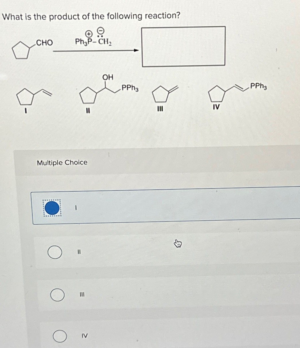 Solved What is the product of the following | Chegg.com