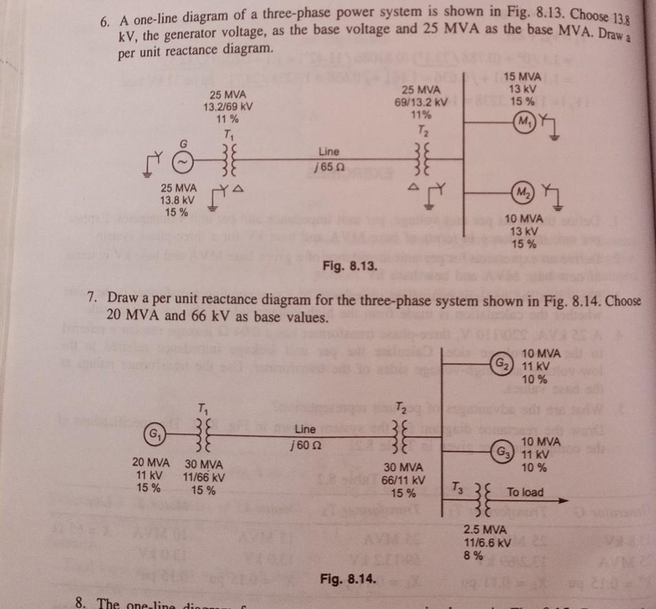 Solved Example 5.6 Each conductor of a three-phase overhead | Chegg.com