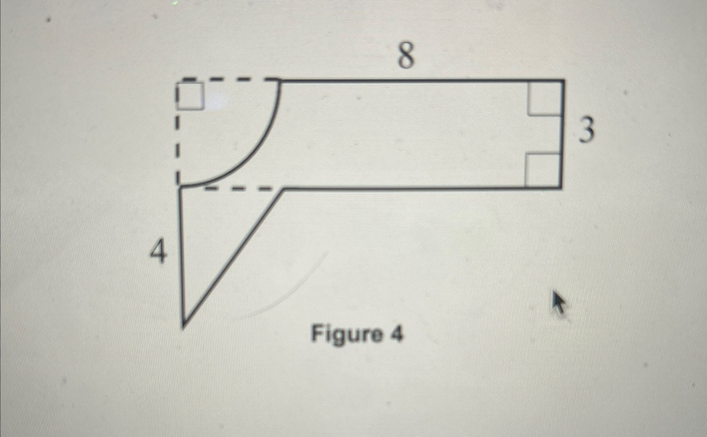 Solved Find the perimiter of figure 4 | Chegg.com
