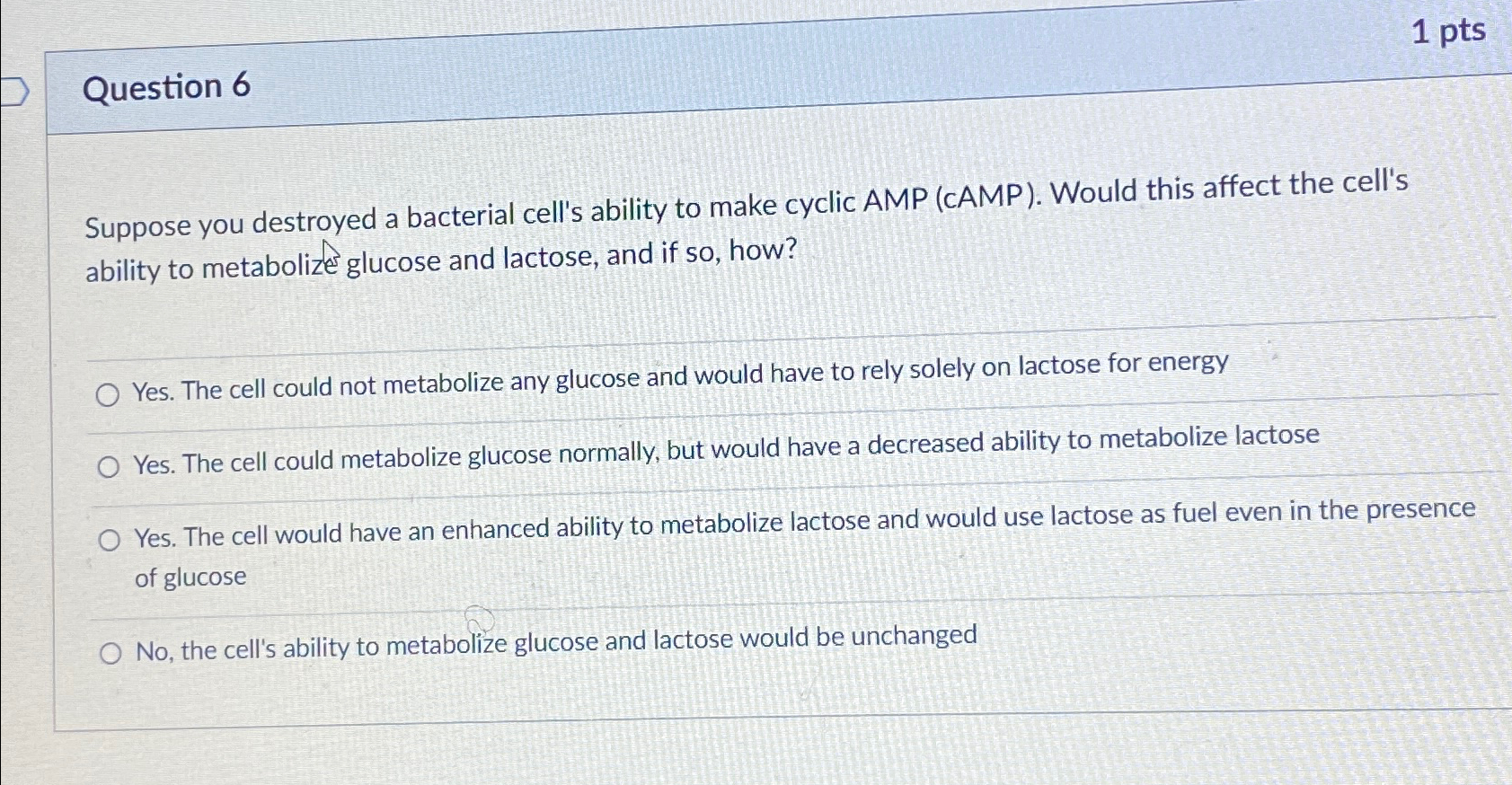 Solved Question 6Suppose you destroyed a bacterial cell's | Chegg.com Solved Question 6Suppose you destroyed a bacterial cell's | Chegg.com