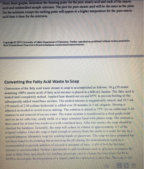 Ref TABLE 1.Cryoscopic Constants, ko and Frazing | Chegg.com